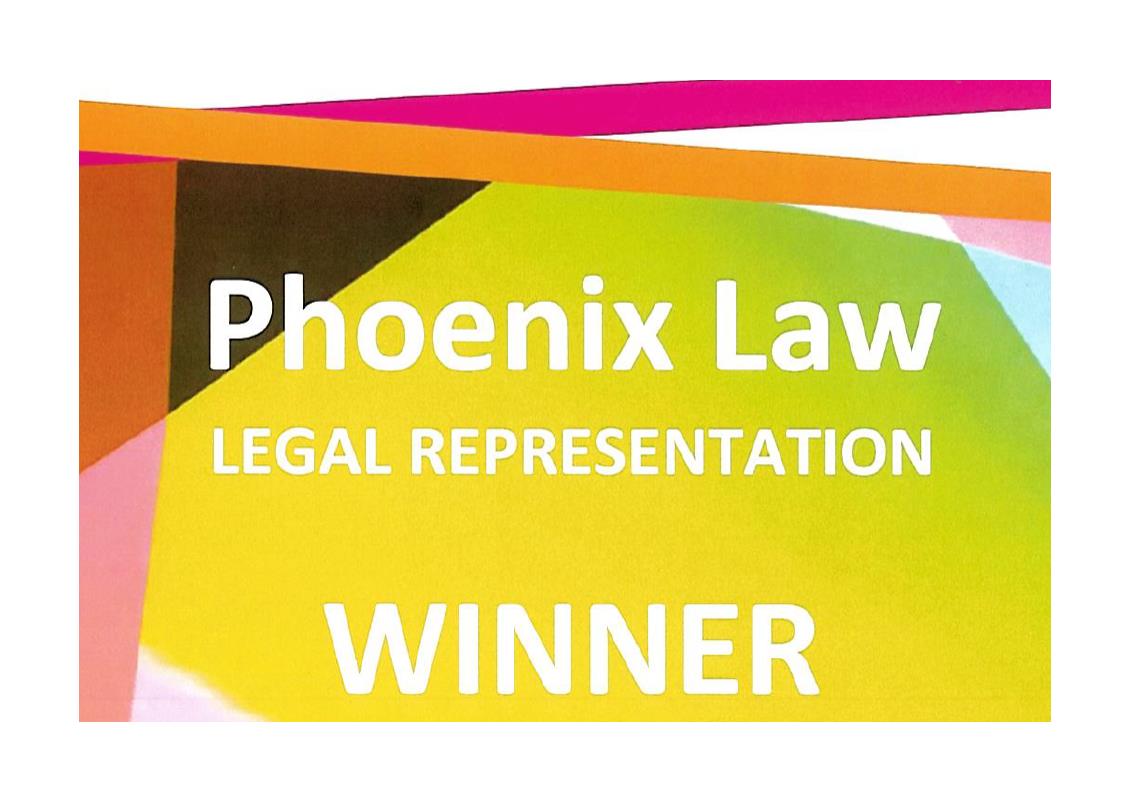 Phoenix wins LGBTQI+ LEGAL REPRESENTATION AWARD 2023 | Phoenix Law